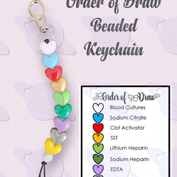 Phlebotomy Keychain - Etsy
