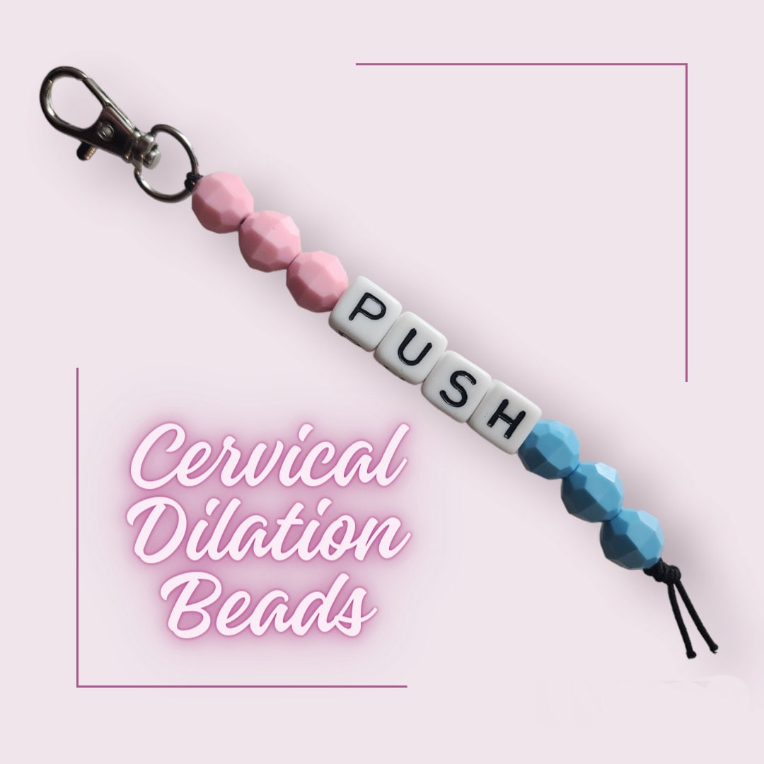 Cervical Dilation Beads Reference Keychain | Labor and Delivery Nurse ...