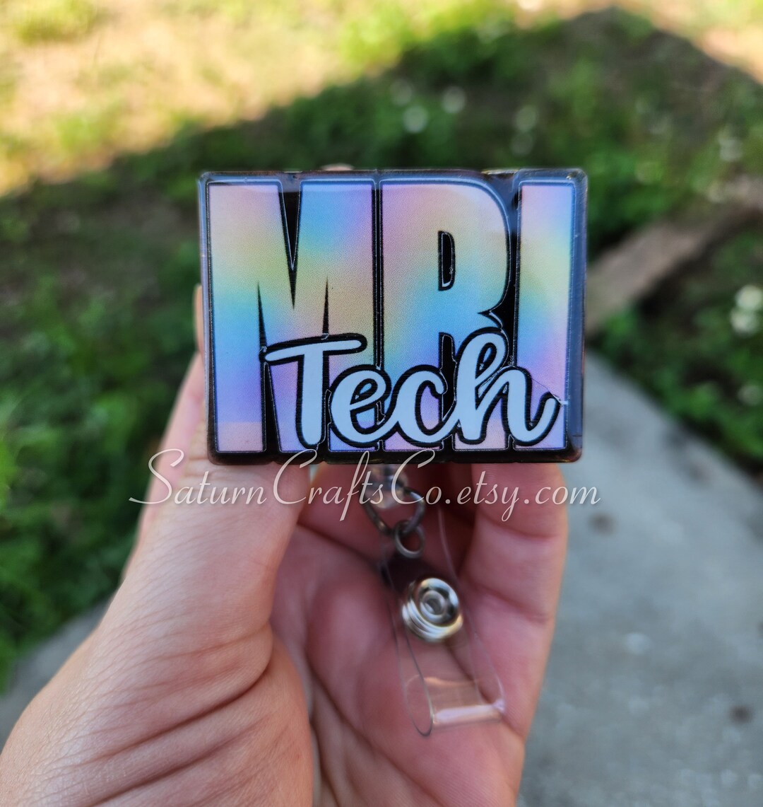 MRI Magnetic Resonance Imaging Scan Tech Badge Reel | Ready to Ship ...