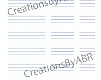 Art Supply Tracker Inventory List Printable PDF - Etsy