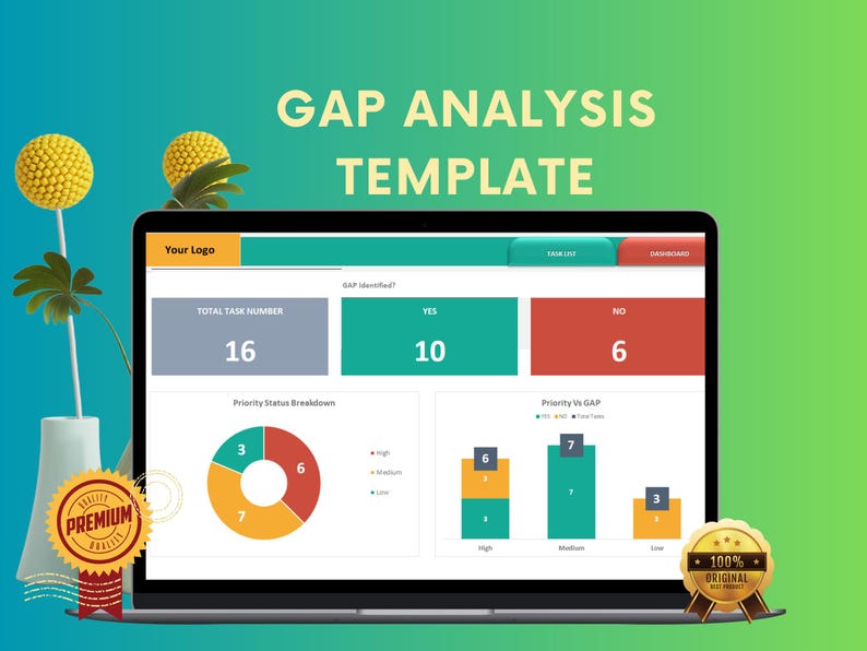 GAP Analysis Excel Template, GAP Analysis Excel Template I Identify and ...