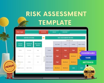 Business Risk Assessment and Management Excel Template - Etsy UK