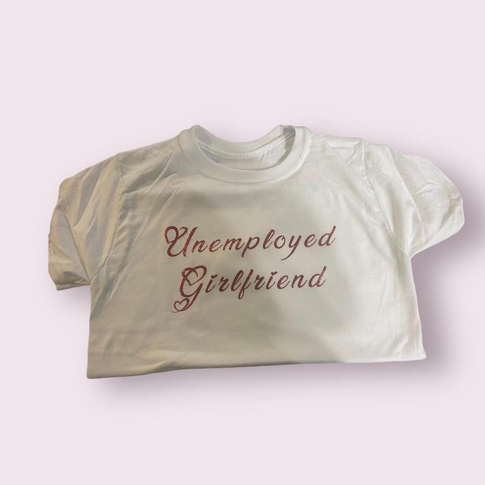Unemployed Girlfriend Baby Tee - Etsy