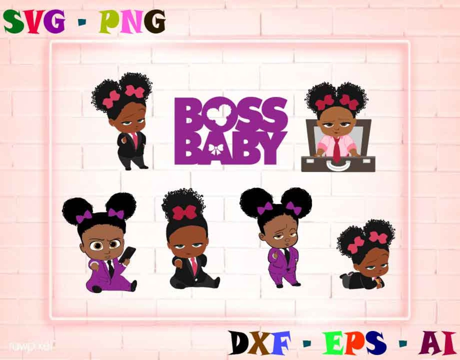 Boss Baby Girl SVG Boss Baby Svg Girl Boss baby crown svg | Etsy