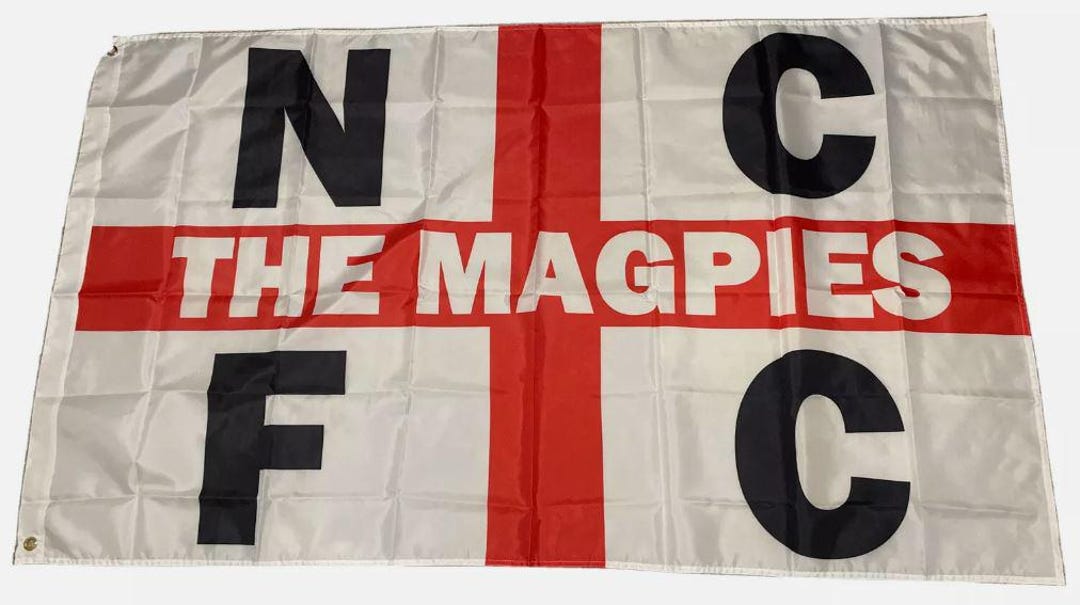 Notts County FC Football Flag 5ft by 3ft - Shirt Scarf Badge Poster ...
