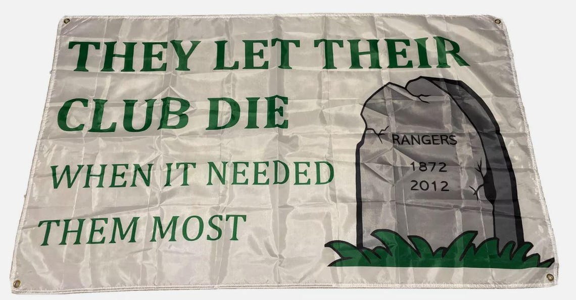 Glasgow Celtic the Green Brigade Flag 5ft by 3ft- Stickers Bhoys IRA ...