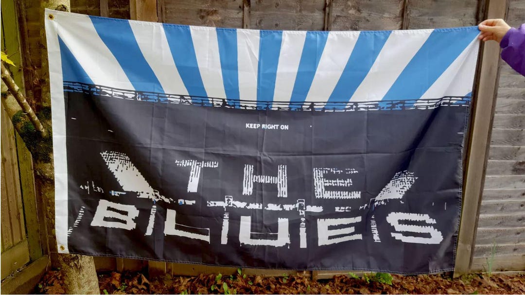 Birmingham City Flag 5ft by 3ft - Shirt Scarf Badge Poster - Etsy