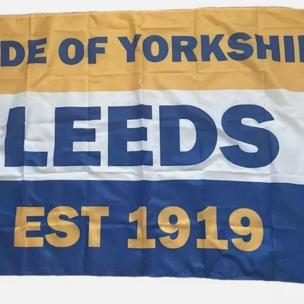 Leeds United Scarf - Etsy UK