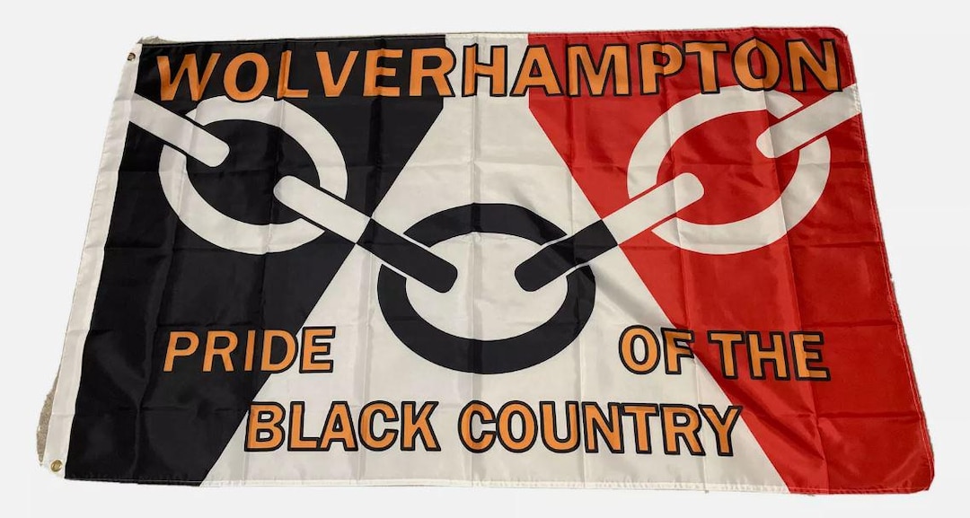 Wolverhampton Wanderers WWFC Flag 5ft by 3ft Shirt Scarf Badge Poster ...