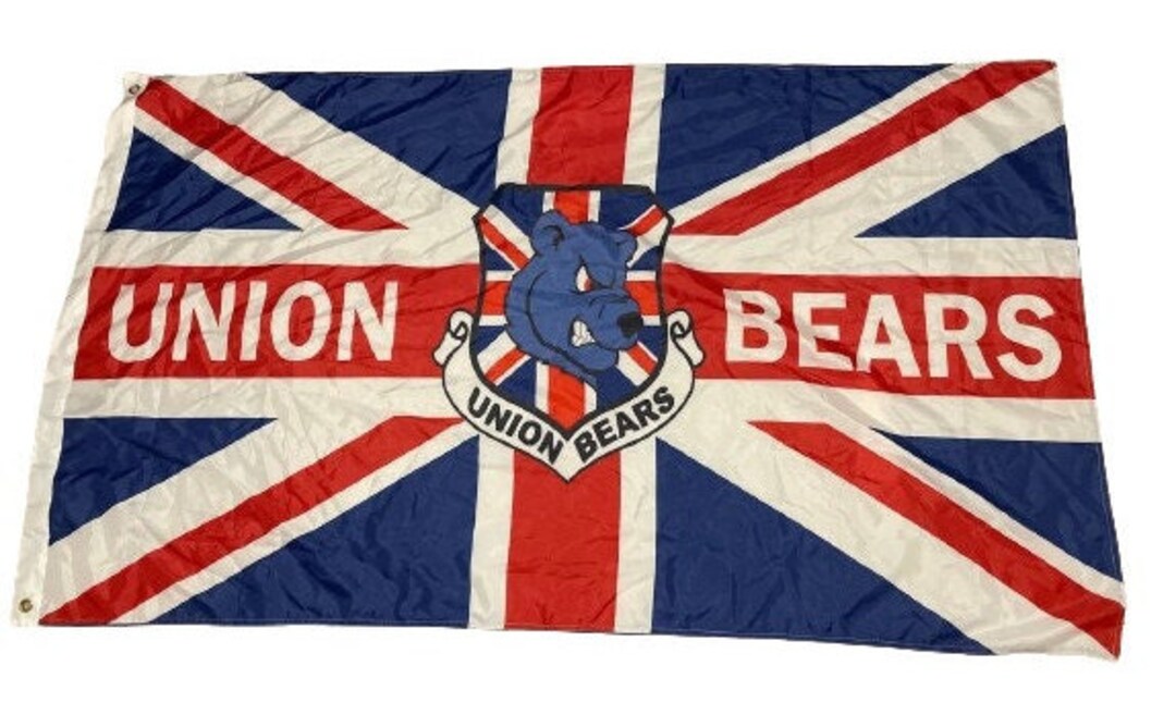 Glasgow Rangers FC Flag 5ft by 3ft Union Bears - Etsy