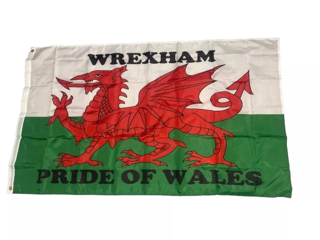Wrexham FC Flag 5ft by 3ft Shirt Scarf Badge Poster Stickers - Etsy