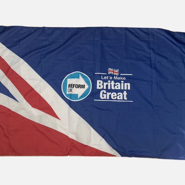 Reform Uk Party Flag - Etsy UK