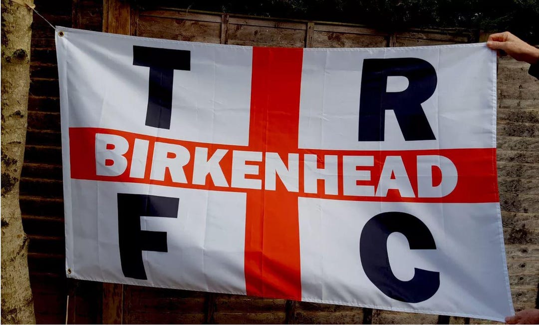 Tranmere Rovers TRFC Flag 5ft by 3ft Shirt Scarf Badge Poster - Etsy