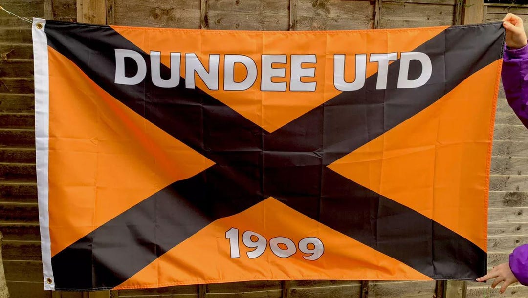 Dundee United Utd FC Flag 5ft by 3ft - Shirt Scarf Badge Poster ...