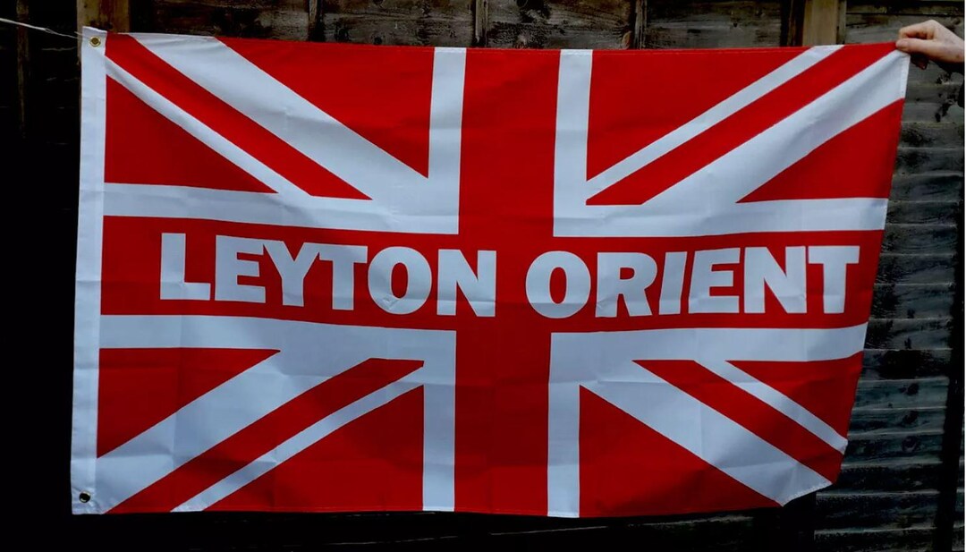 Leyton Orient FC Flag 5ft by 3ft - Shirt Scarf Badge Poster Stickers ...