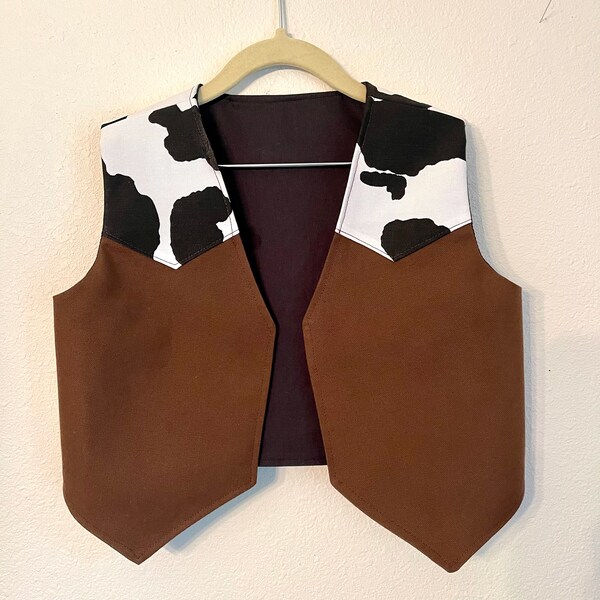 Cowboy Vest - Etsy
