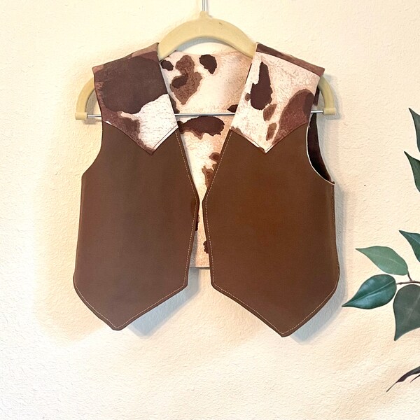Cowboy Vest - Etsy
