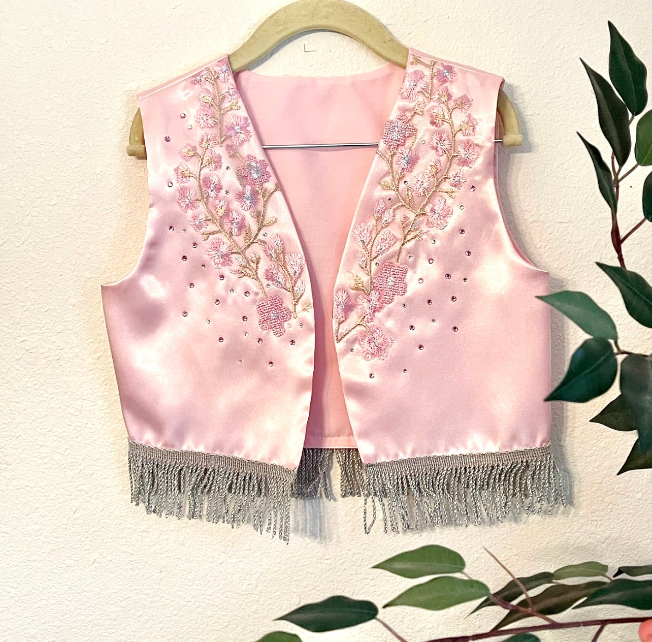 Girls Bedazzled Rhinestone Show Pageant Vest - Etsy