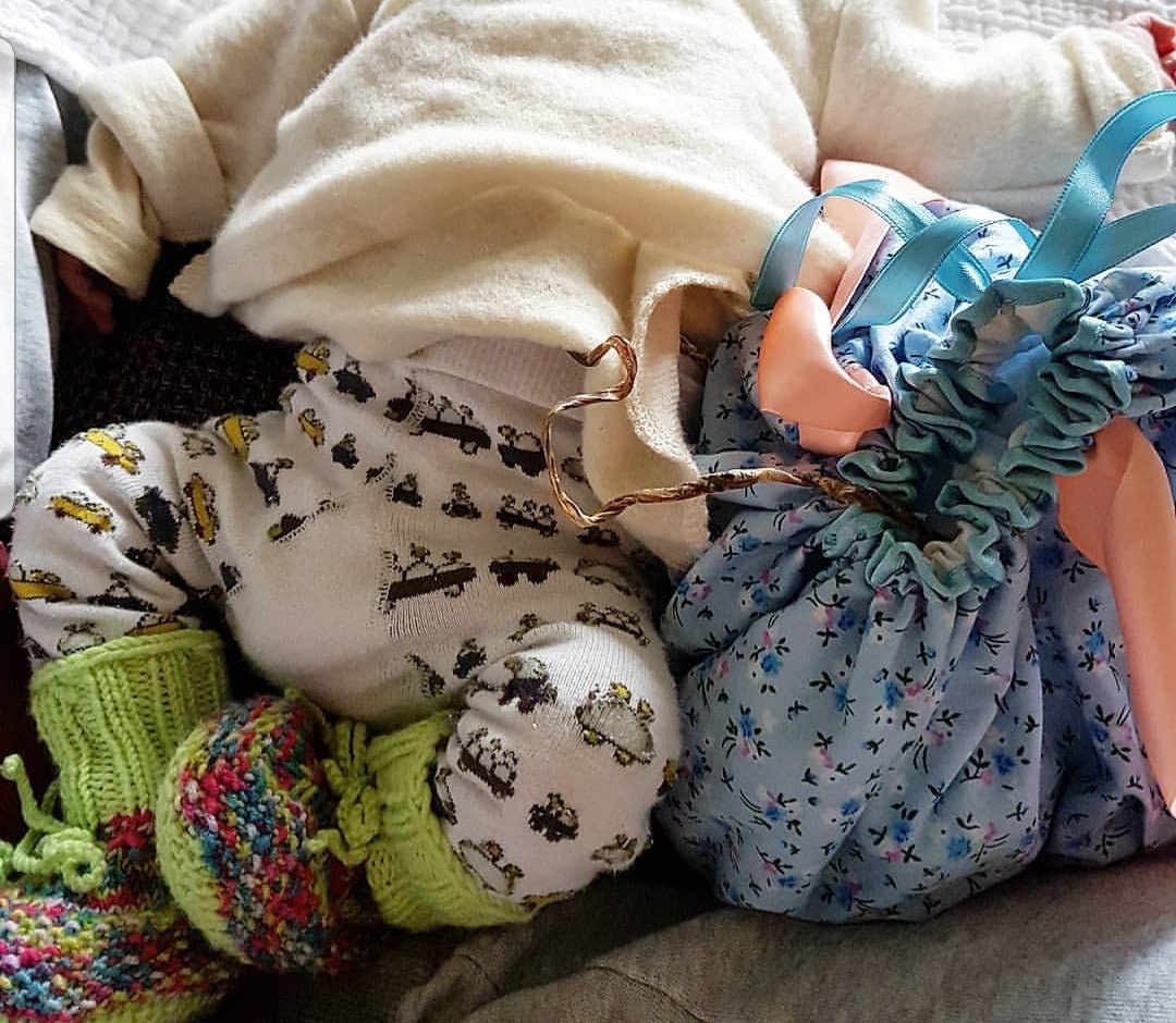 Lotus Birth Kit of Placenta Bag, Herbs, Salt and Wipes, Cotton Placenta ...