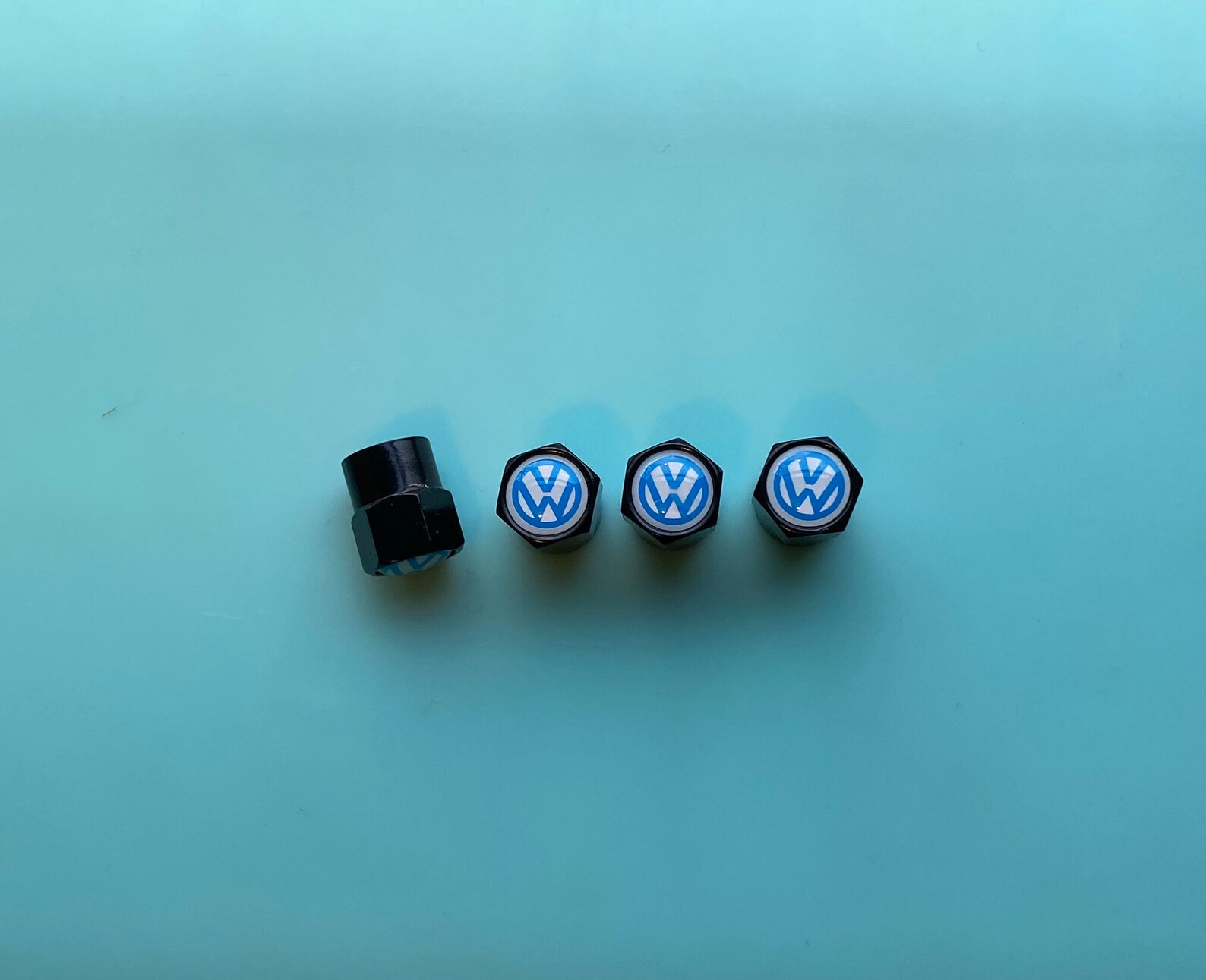 Volkswagen VW dust valve caps in black fits all models | Etsy