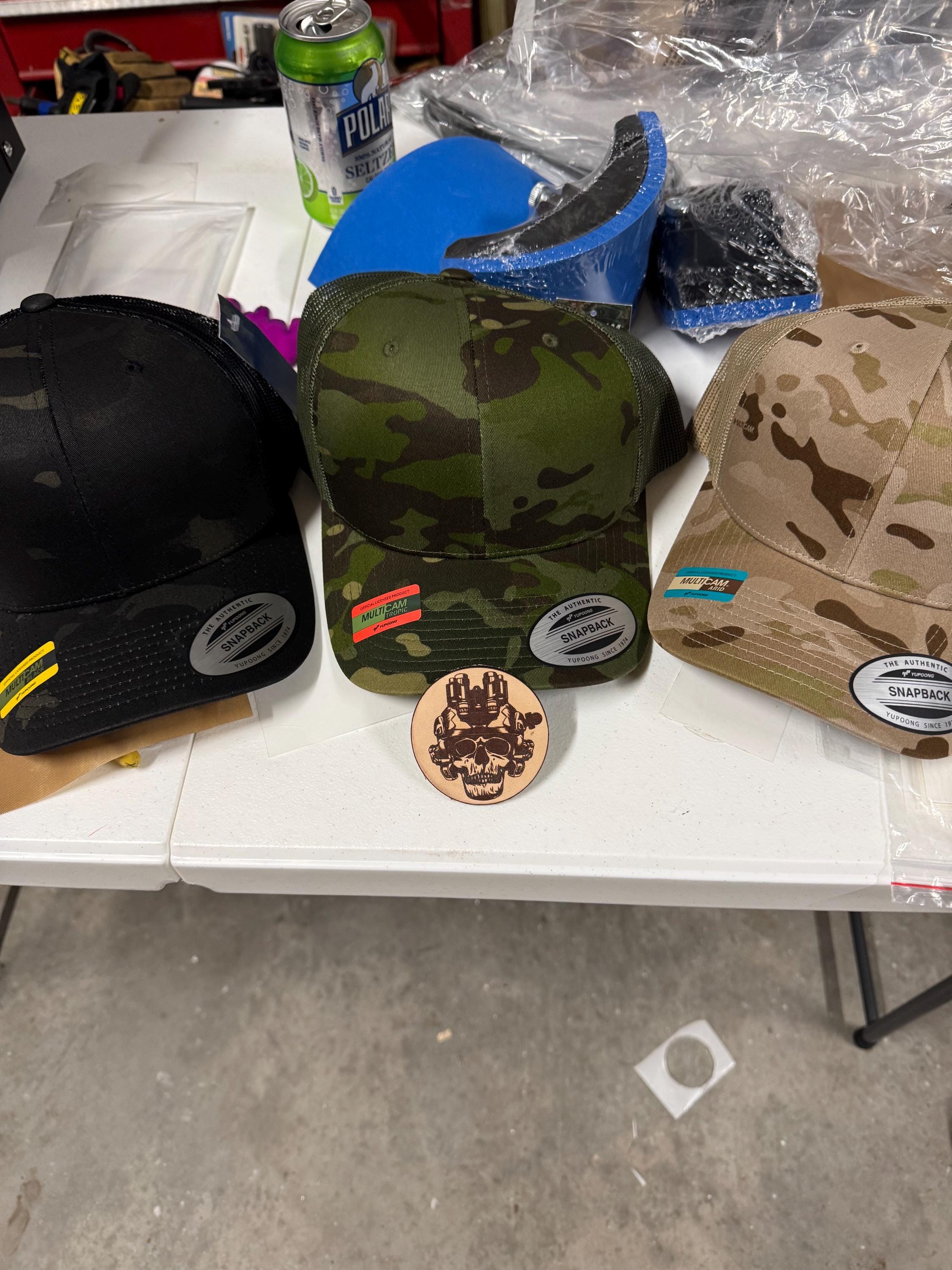 NVG Skull Ball Cap in Camo or Custom Design Your Own - Etsy