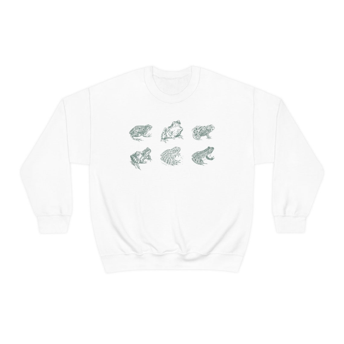 Cottagecore Frog Sweatshirt Light Academia Clothing Frog Lover ...