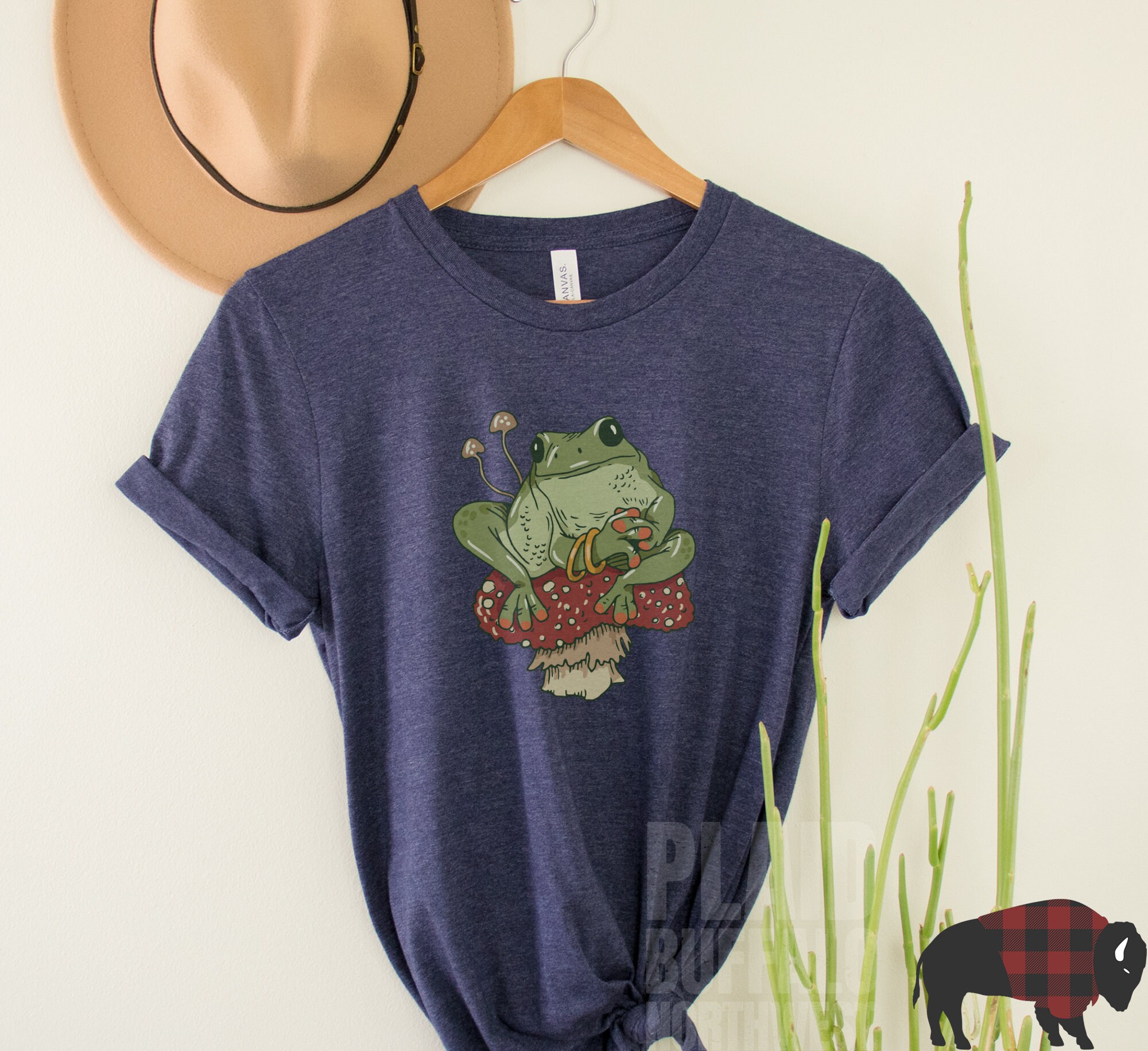 Cottagecore Frog Shirt Aesthetic Frog Shirt Dark Academia Shirt Nature ...