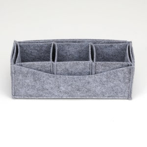 Removable Multipurpose Felt Box With 3 Pockets | 3 Sizes | Storage ...