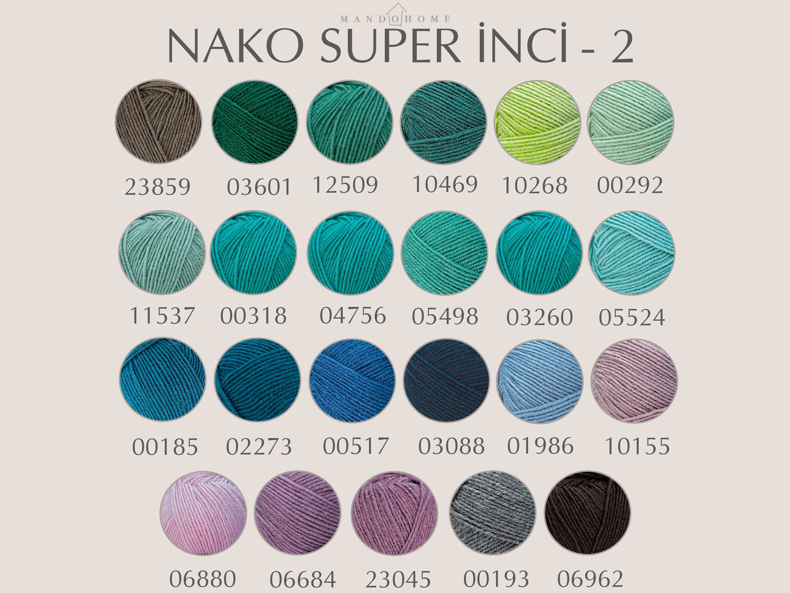 Nako Super Pearl Yarn , Nako Crochet Yarn : Luxurious Hand Knit Yarn ...