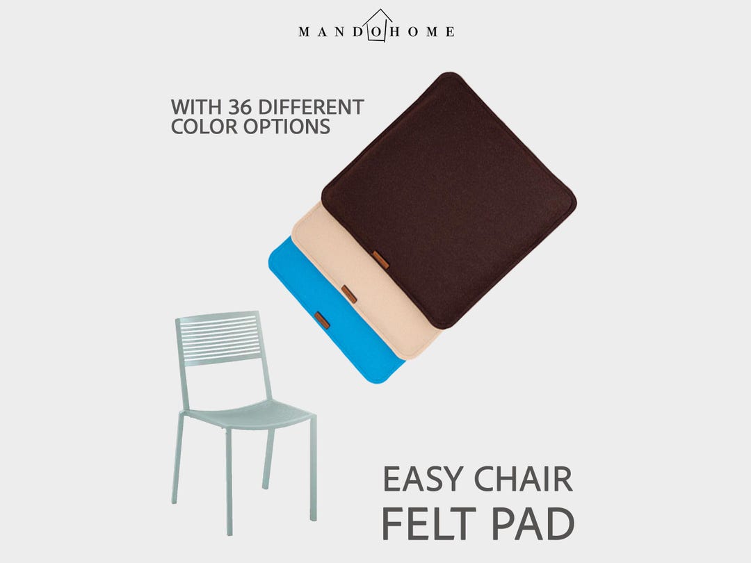 Easy Chair Cushion – Felt Seat Pad With Non Slip Option - Etsy