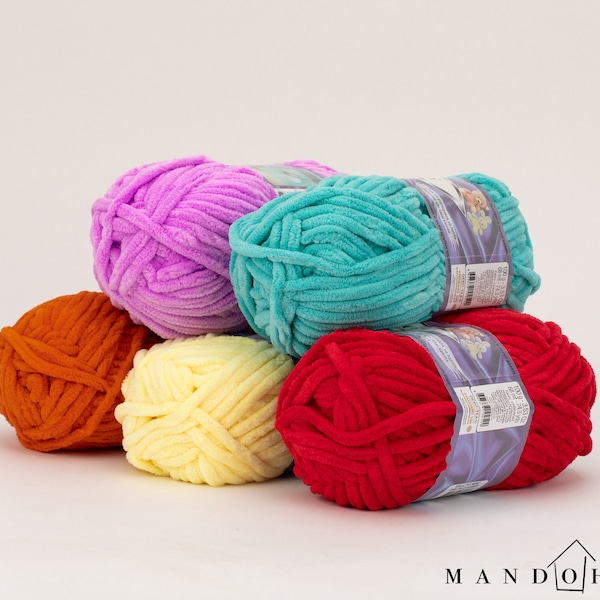 Fluffy Yarn - Etsy