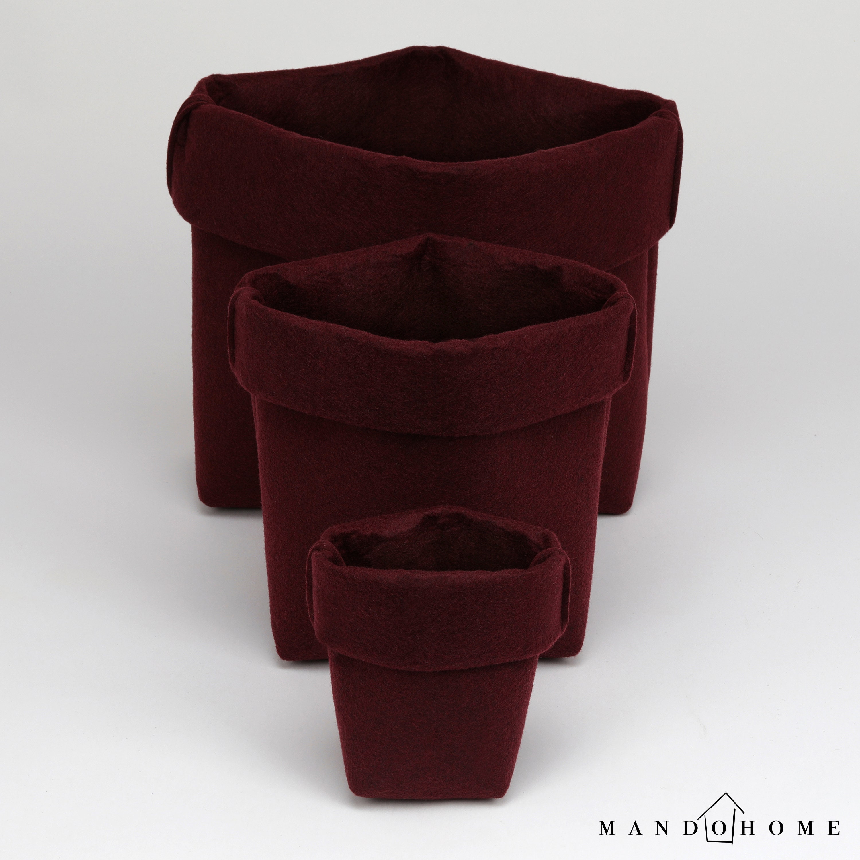 Multipurpose Felt Sacks 3 Sizes Noel Sacks Decorative Sack Gift for ...