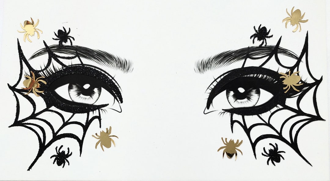 Divine Beauty Self Adhesive Party Face Sticker/ Halloween Face - Etsy