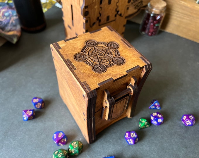 Card Storage Box, Dnd Card Box, Dnd, Dnd Accessories, Dnd Gift ...