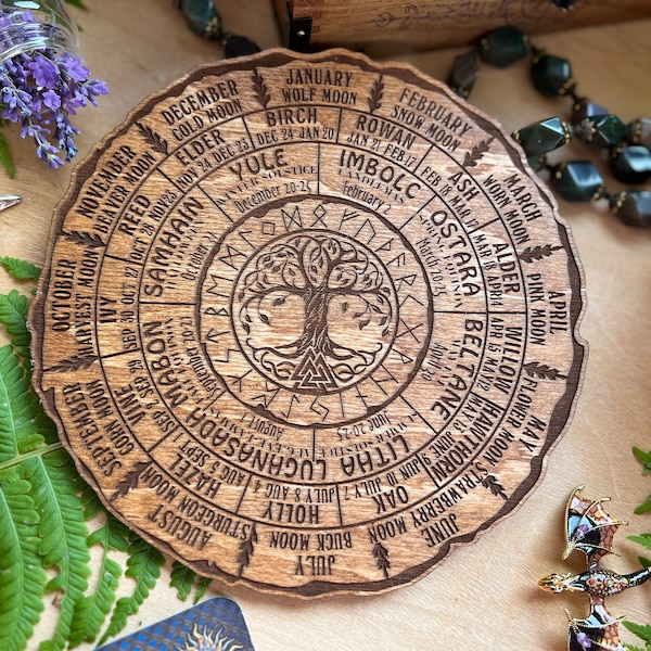 Wheel of the Year - Etsy