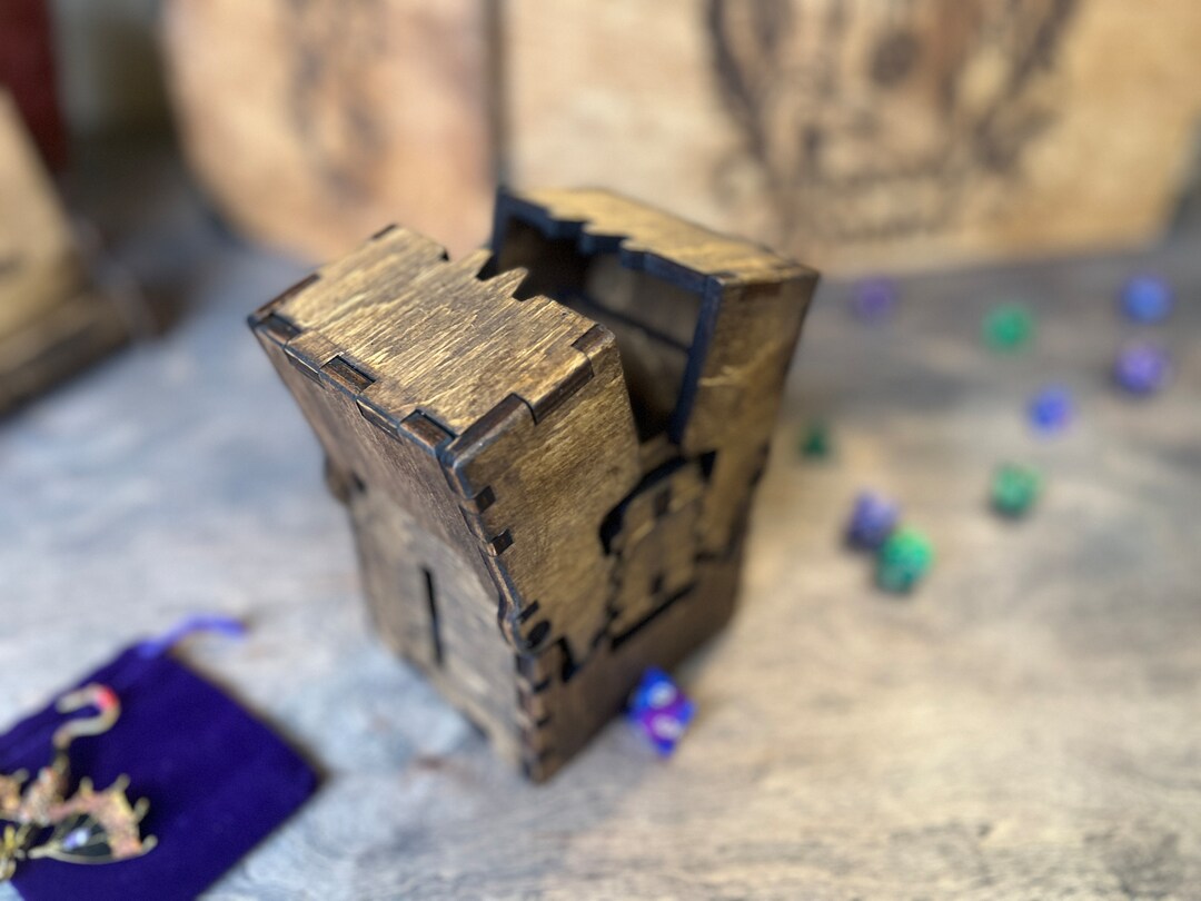 Card Storage Box With Mechanism, Dnd Card Box, Dnd, Dnd Accessories ...