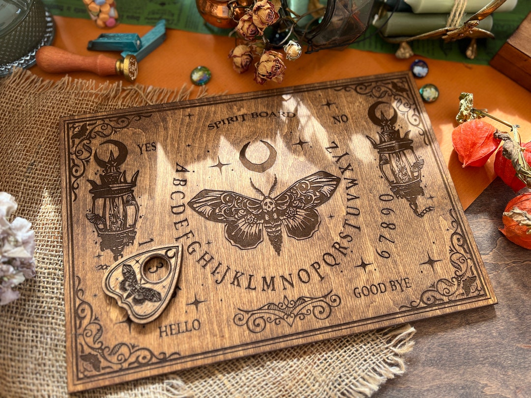Ouija Board, Ouija Planchette, Talking Board, Witch Board, Witchcraft ...