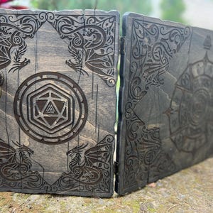 DM Screen, Dungeon Master Screen, GM Screen, Wooden Dm Screen, Dnd DM ...