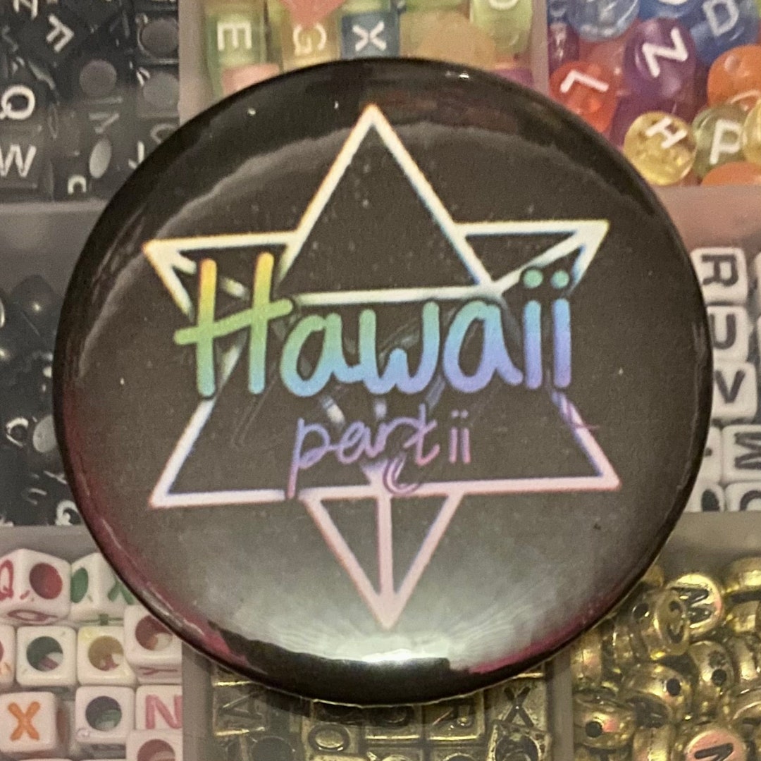 Hawaii Part II Inspired Rainbow Stella Octangula Star Pin - Etsy