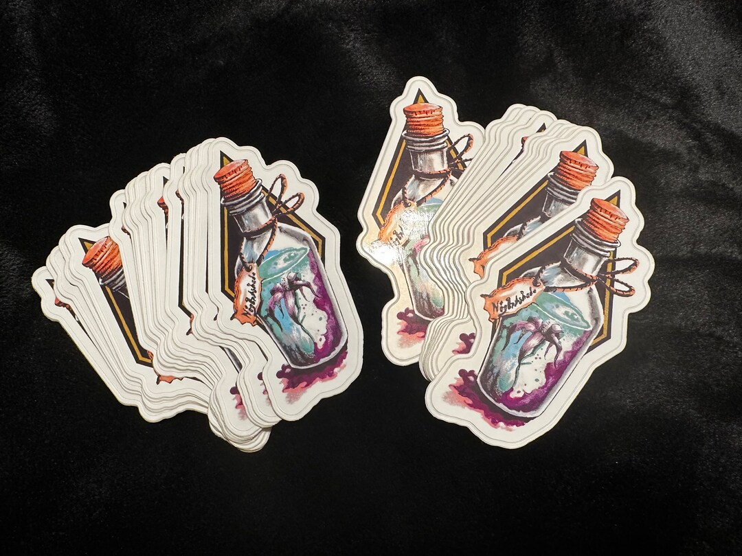Nightshade Potion Sticker - Etsy