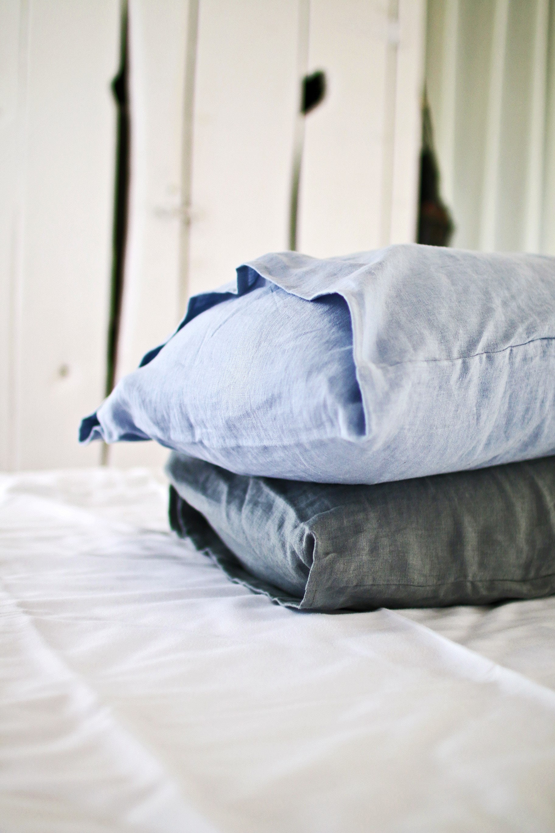 Linen Pillowcase Envelope Style Pillow Case Cushion Covers - Etsy UK