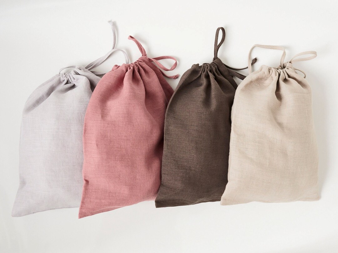 Linen Laundry/ Storage Bag - Etsy