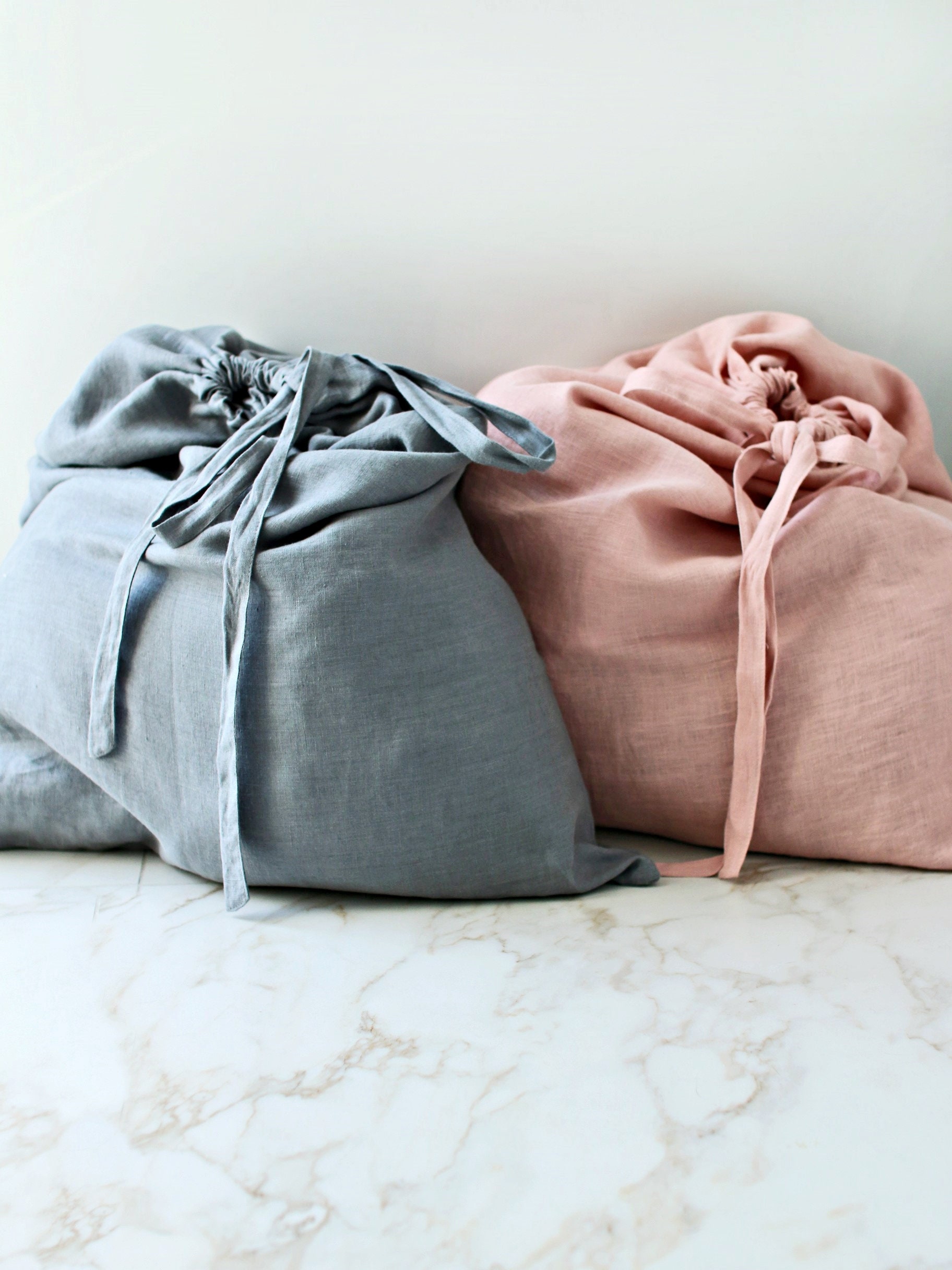 Linen Laundry/ Storage Bag. Balticbloom - Etsy