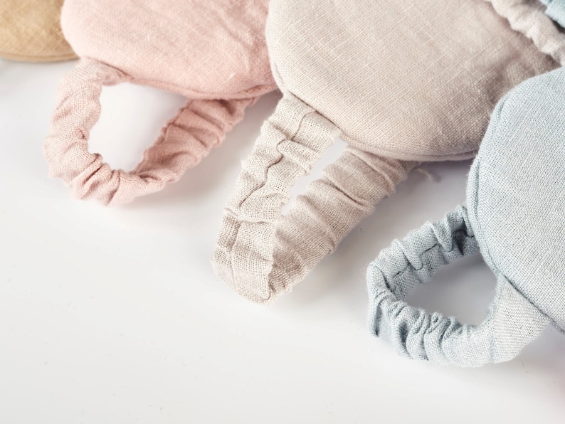 Linen Eye Mask Pouch. Balticbloom - Etsy