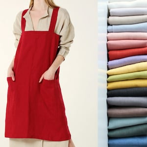 Apron. Kitchen Apron. Japanese Style Crossback Apron. Balticbloom - Etsy