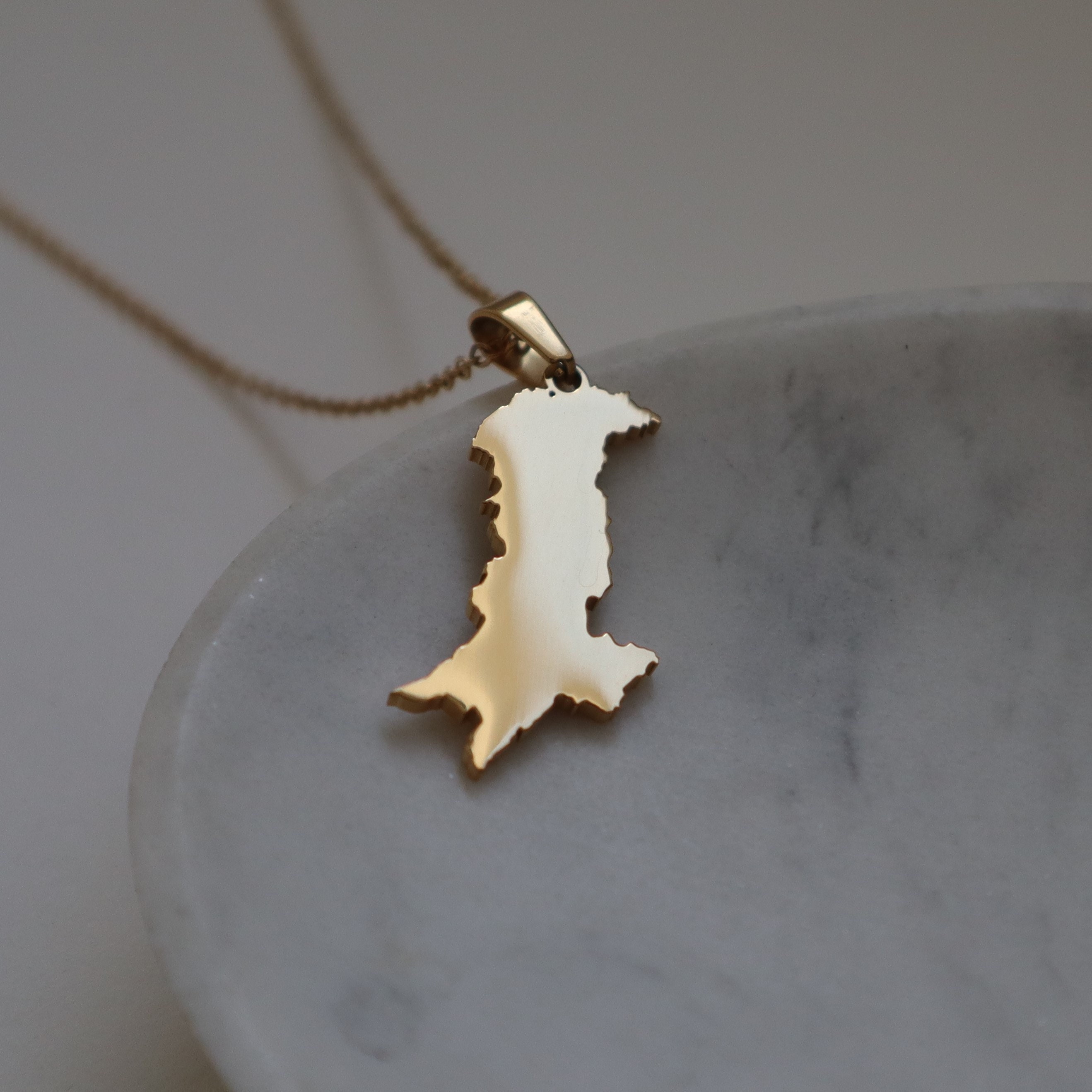 Pakistan Map Necklace - Etsy