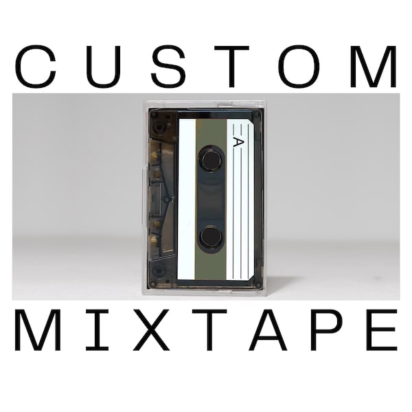 Custom Cassette Tape - Etsy