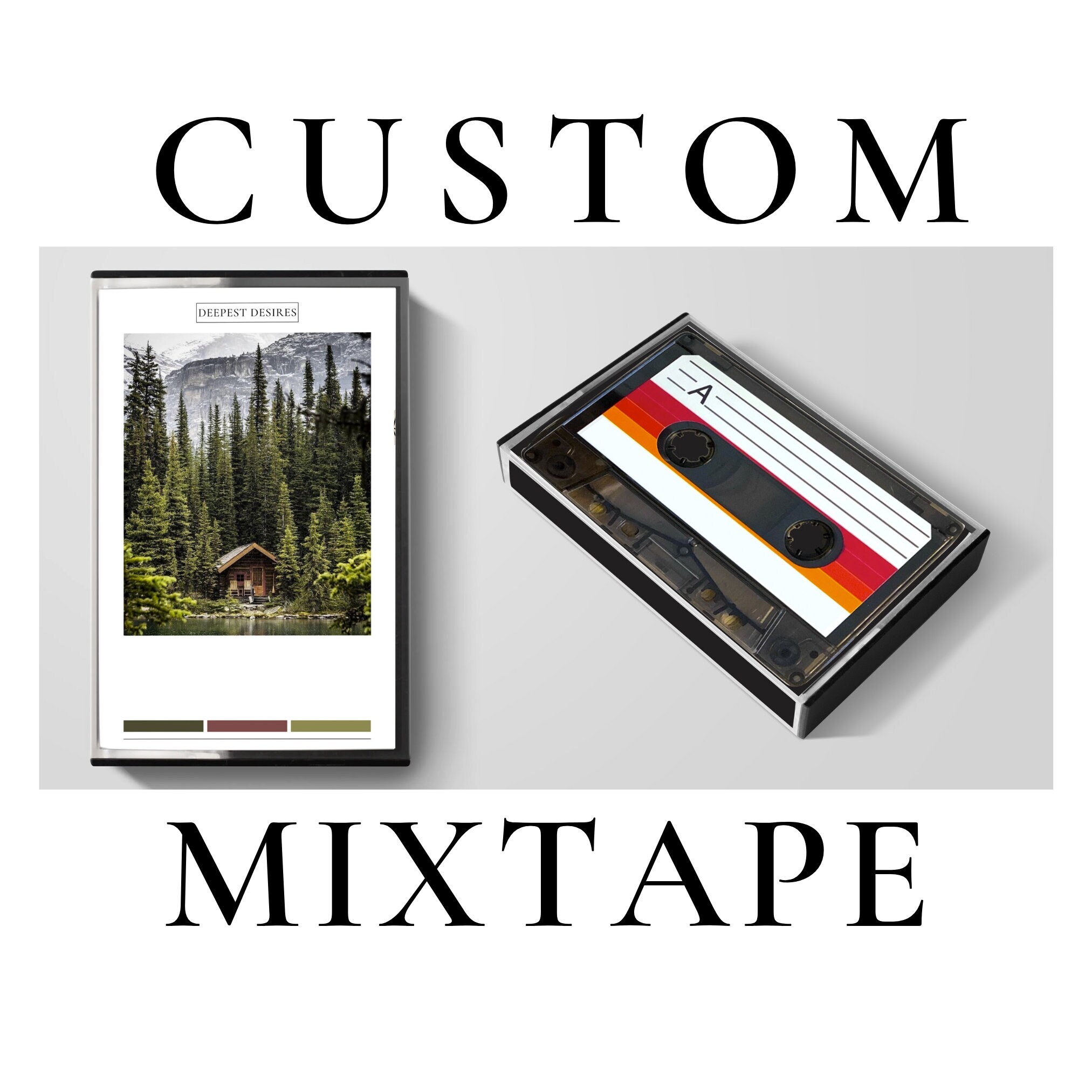 Custom Mixtape Cover Art Free Shipping Various Lengths - Etsy UK