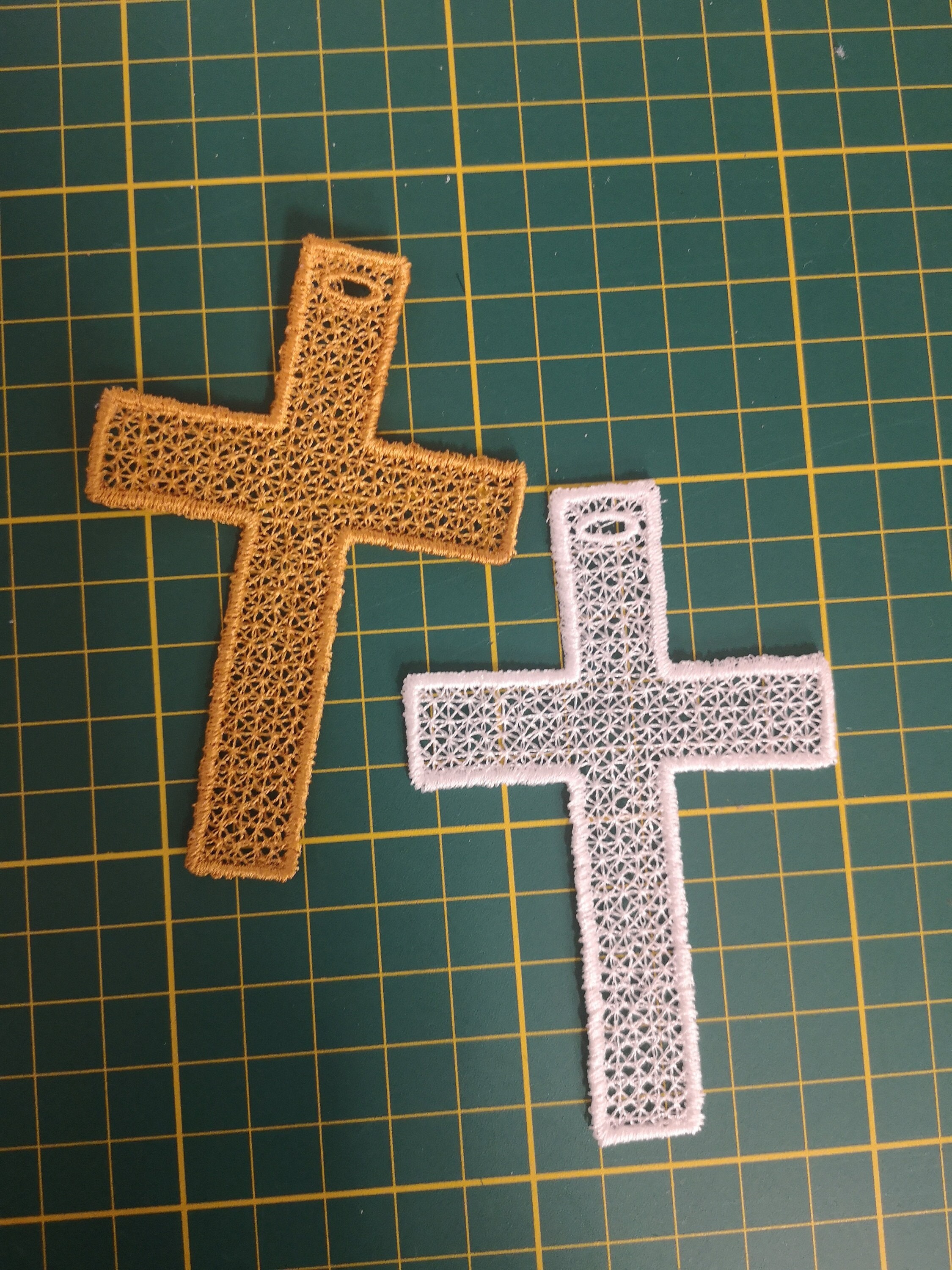 FSL Cross Machine Embroidery Design PES 4x4 Hoop - Etsy