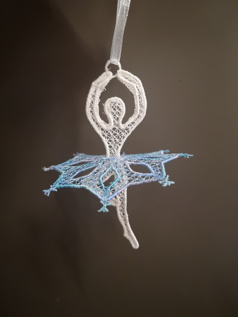 BALLERINA FSL Machine Embroidery Design 2 Patterns PES Ballerina Fsl ...